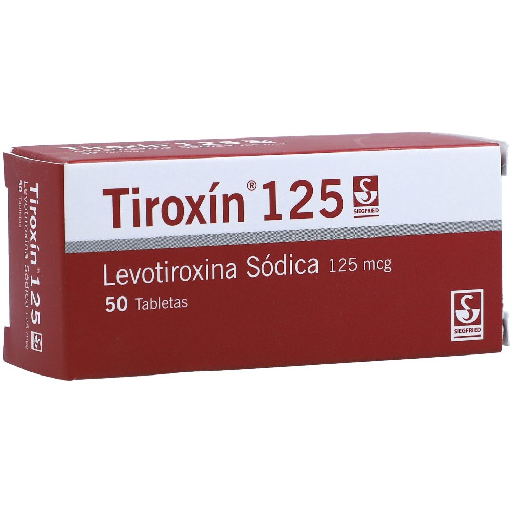 Tiroxin 125Mcg Caja X 50 Tabletas | Cruz Verde