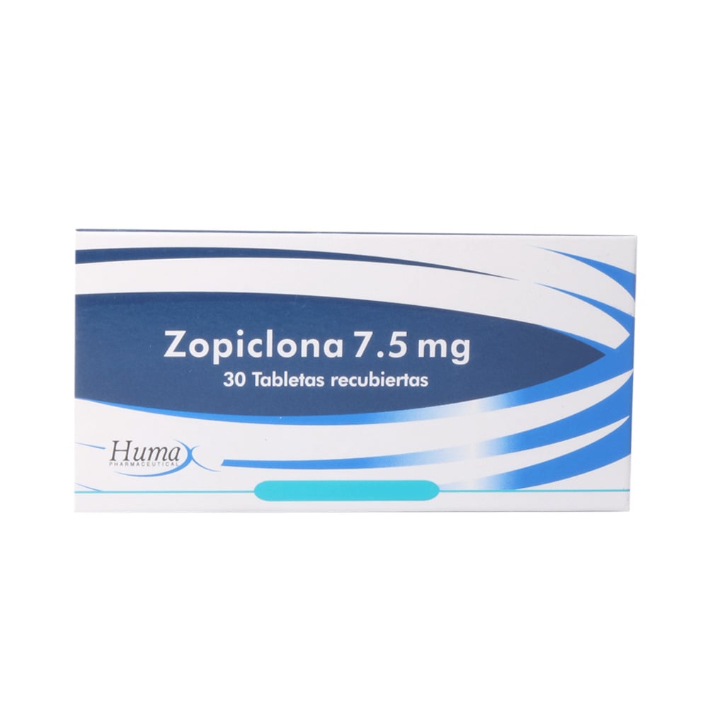 Zopiclona 7.5Mg Tabletas Recubiertas Caja X 30 | Cruz Verde