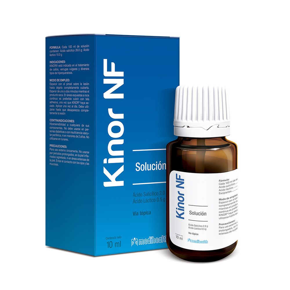 Kinor NF Solución 0.5+2gr100ml | Cruz Verde