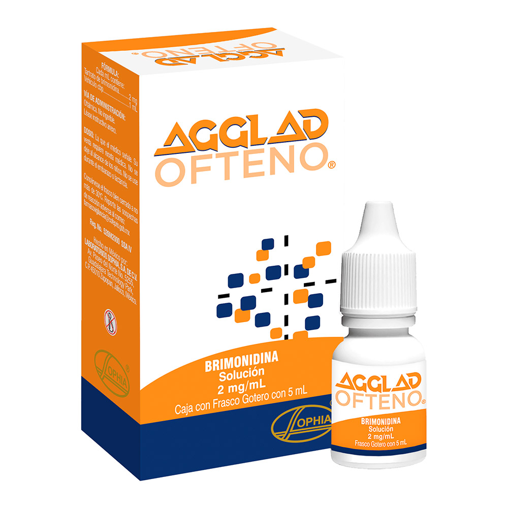 Agglad Ofteno Solución Oftalmica Frasco X 5mL | Cruz Verde