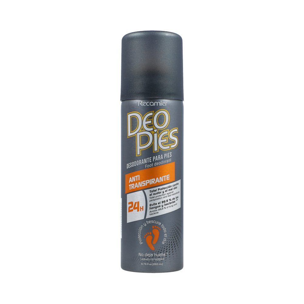 Desodorante Antitranspirante Deo Pies Spray X 260 Ml | Los expertos en ...