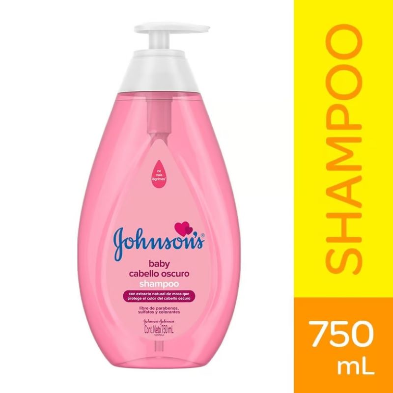 Shampoo Johnson S Baby Cabello Oscuro Frasco X 750Ml | Los expertos en ...