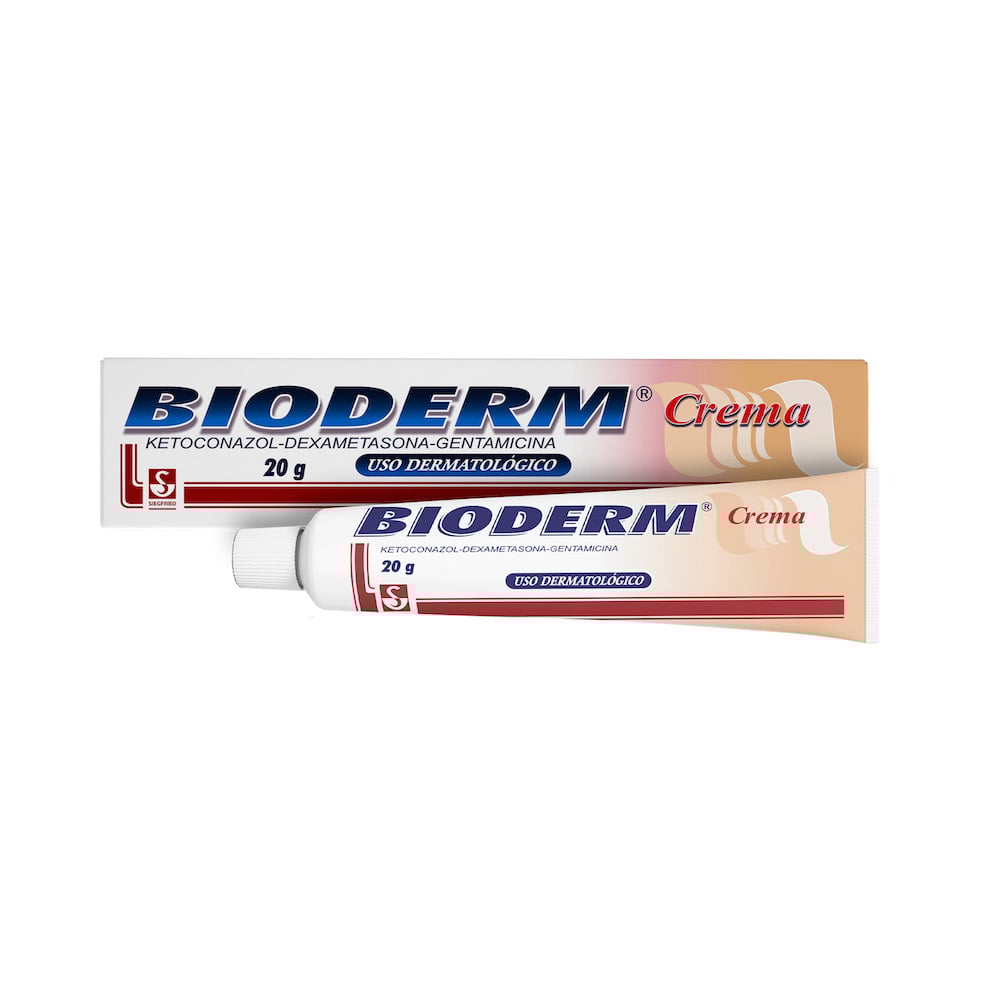 Bioderm 2%+0.04%+0.1% Crema Tubo X 20 Gr | Cruz Verde
