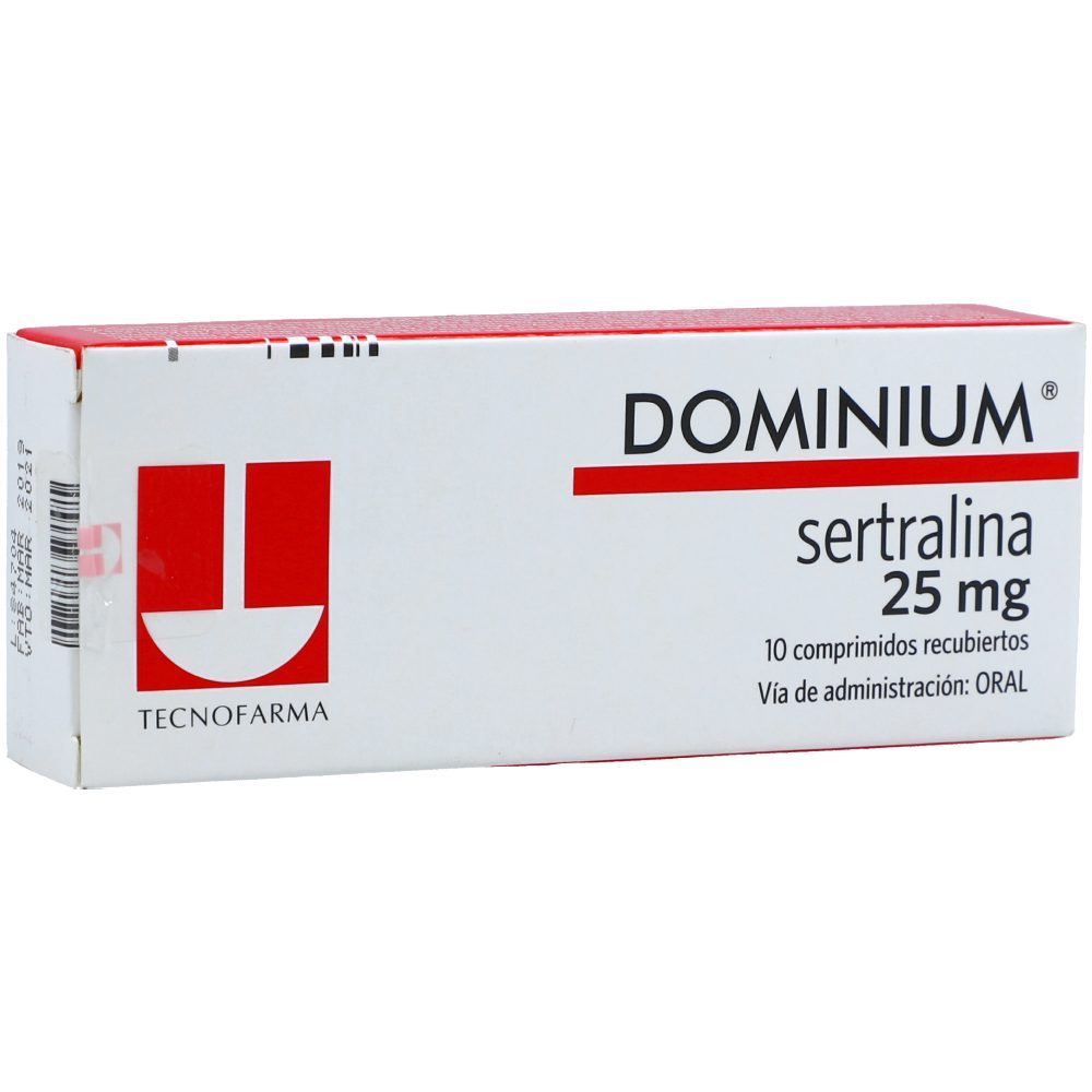 Dominium Tabletas Recubiertas 25mg | Cruz Verde