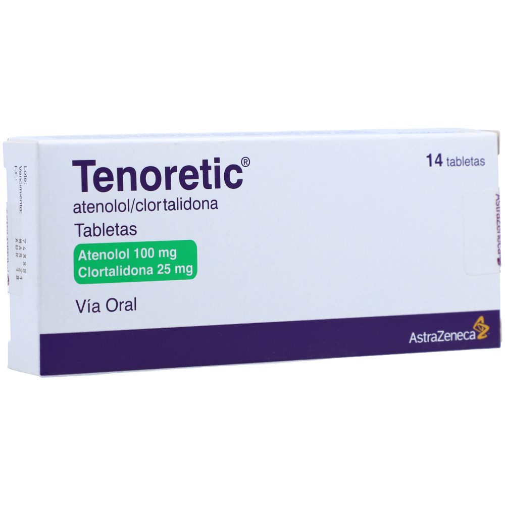 Tenoretic 100Mg+25Mg Caja X 14 Tabletas | Los expertos en ahorro Cruz ...