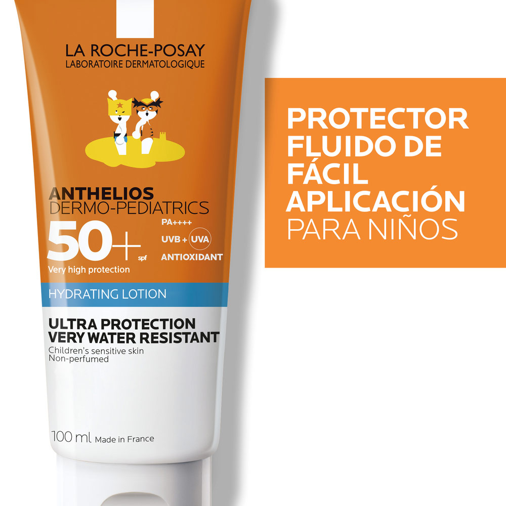 Protector Solar Dermo Pediatrico SPF50 Anthelios Tubo X 100mL | Los ...