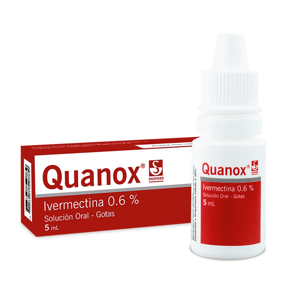 Quanox 0.6% Solución Oral Gotas Frasco X 5 mL | Cruz Verde