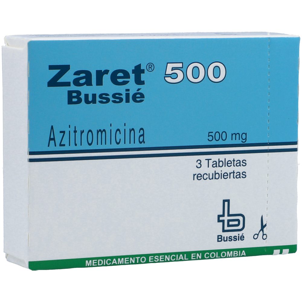 Zaret 500Mg Caja X 3 Tabletas | Los expertos en ahorro Cruz Verde Colombia