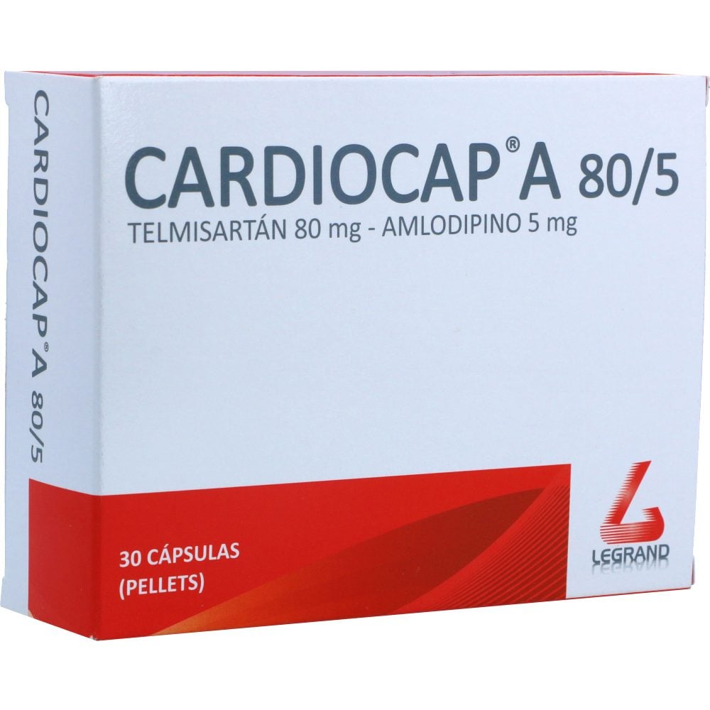 Cardiocap A Cápsulas (80+5)Mg Caja X 30 | Cruz Verde
