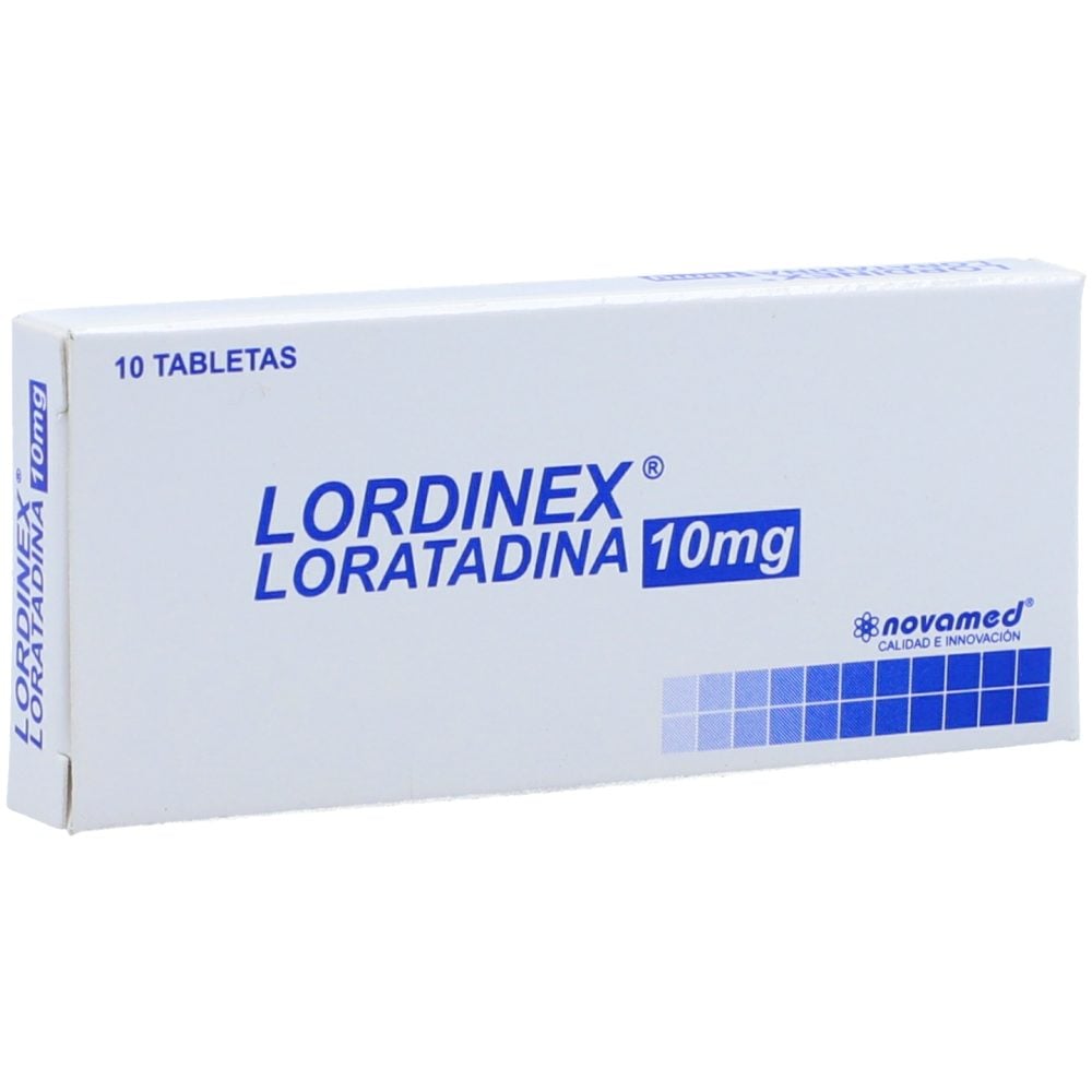 Lordinex 10 mg Caja X 10 Tabletas | Cruz Verde