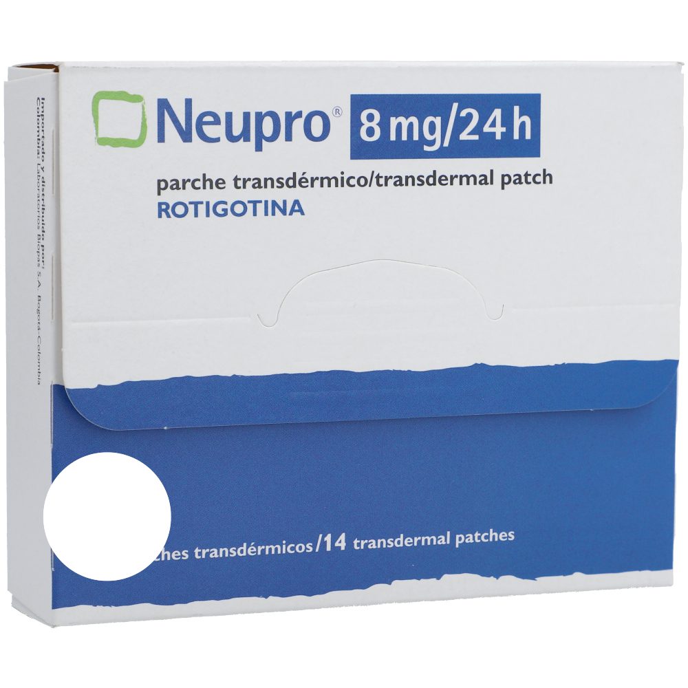 Neupro 8Mg/24H Caja X 14 Parche Transdérmico | Los expertos en ahorro ...