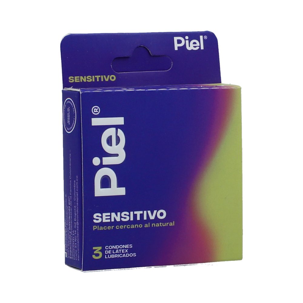Piel Condon Sensitivo Caja X 3 | Los expertos en ahorro Cruz Verde Colombia
