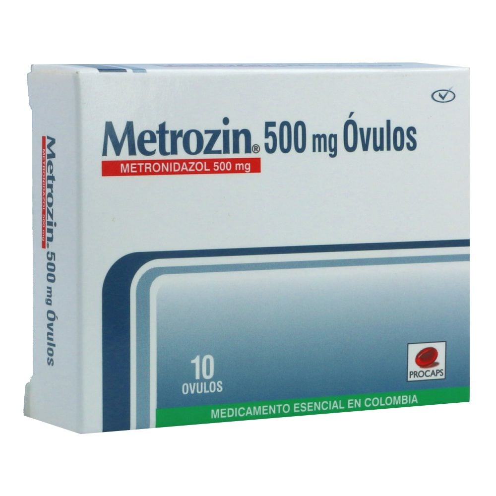 Metrozin 500Mg Caja X 10 Ovulos