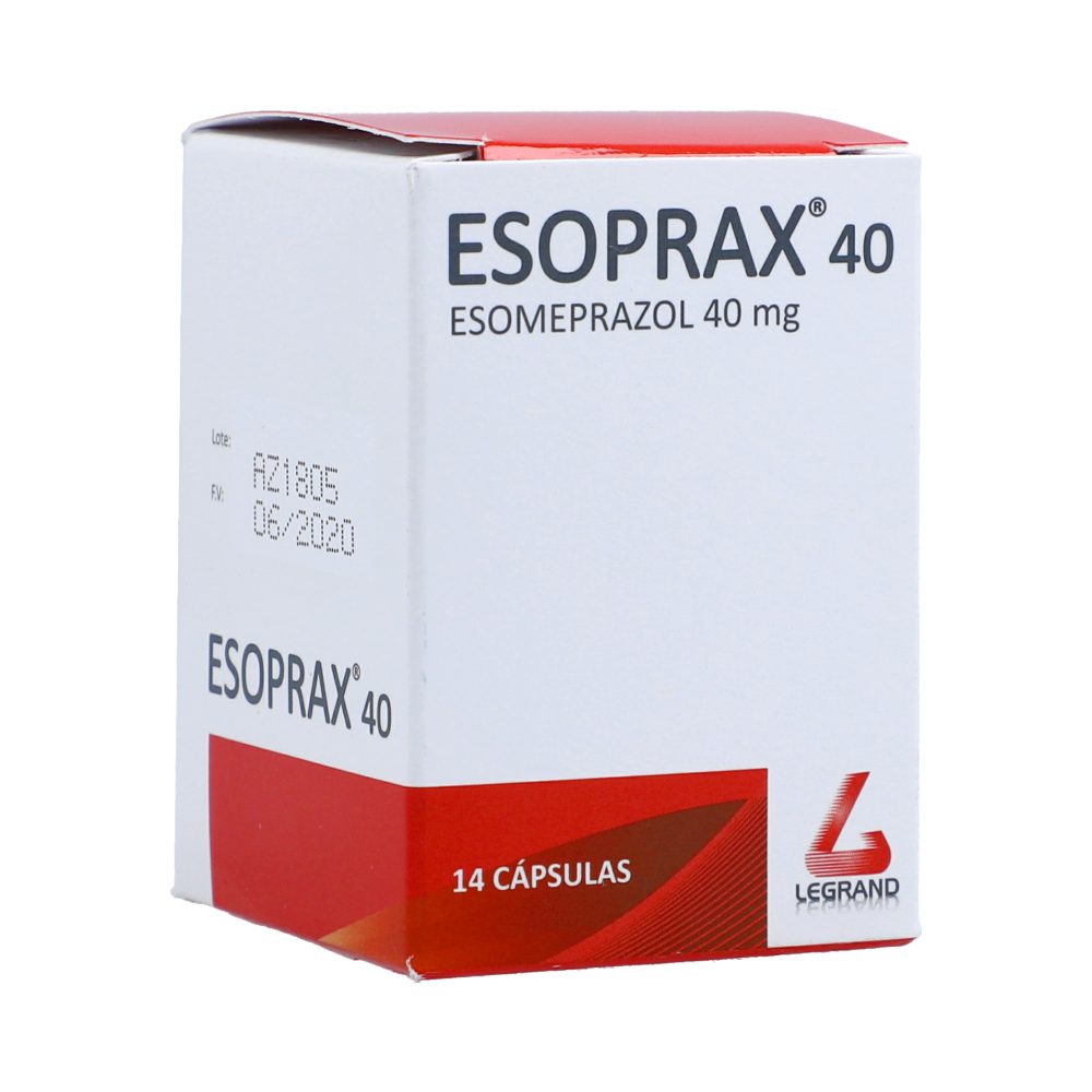 Esoprax 40Mg Cápsula Frasco X 14