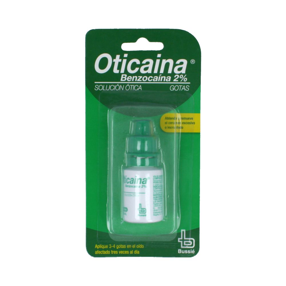 Oticaina 2% Solución otica Frasco X 10 mL | Los expertos en ahorro Cruz ...