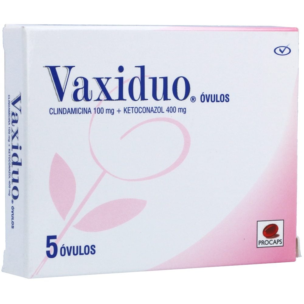 Vaxiduo (100+400)Mg Caja X 5 Óvulo Vaginal | Los expertos en ahorro ...