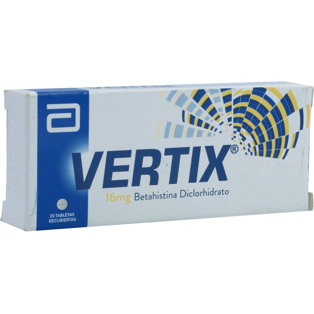 Vertix 16Mg Caja X 20 Tabletas | Los expertos en ahorro Cruz Verde Colombia