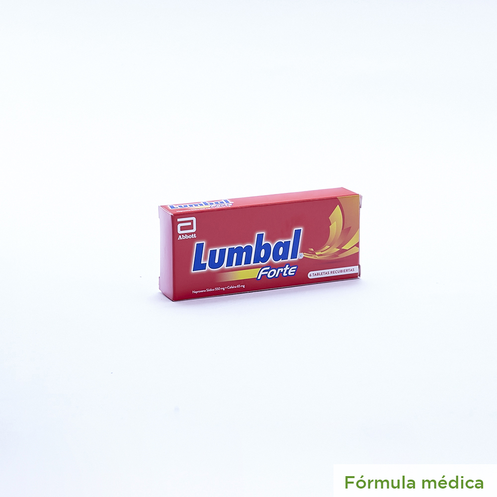 Lumbal Forte (65+550)Mg Tableta Reccubierta Caja X 6 | Cruz Verde