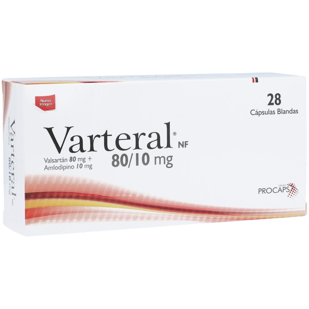 Varteral Nf Cápsulas Blandas (10+80 ) mg Caja X 28 | Cruz Verde