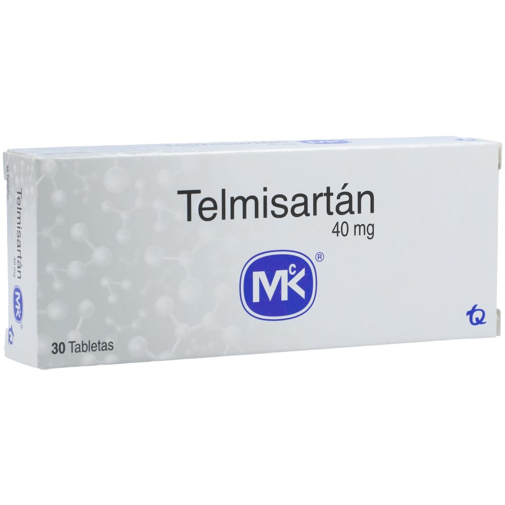 Telmisartan 40Mg Caja X 30 Tabletas | Cruz Verde