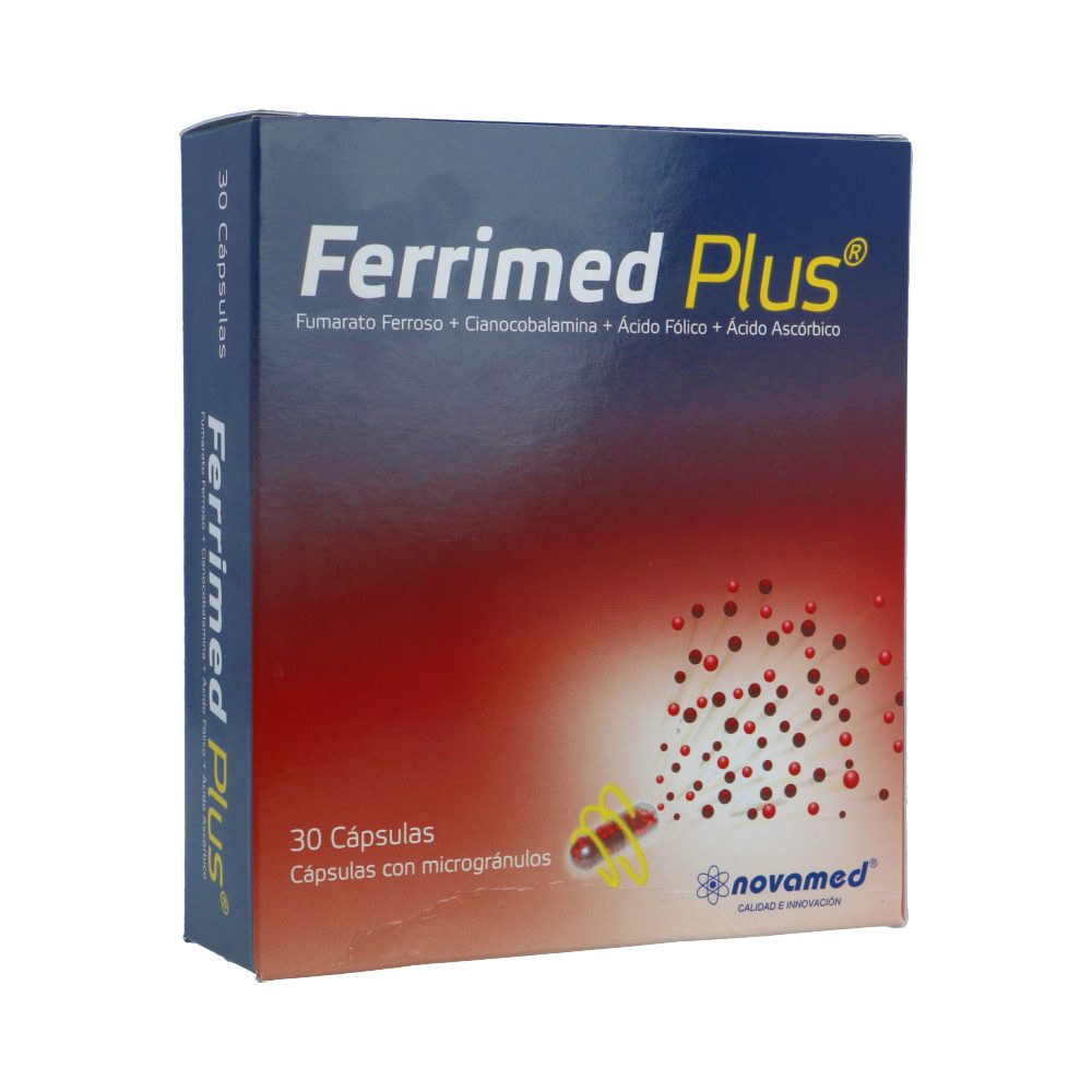 Ferrimed Plus Caja X 30 Cápsulas | Los expertos en ahorro Cruz Verde ...