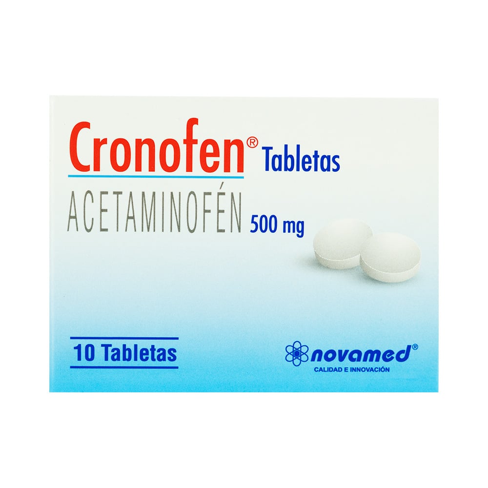 Cronofen 500Mg Tabletas Caja X 10 | Cruz Verde
