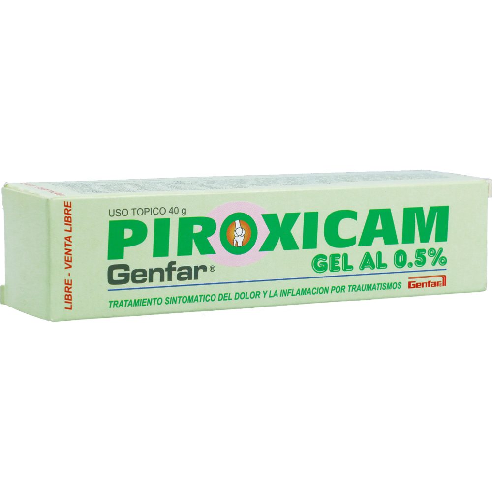 Piroxicam Gel 0,5% Tubo X 40 Gr | Los expertos en ahorro Cruz Verde ...
