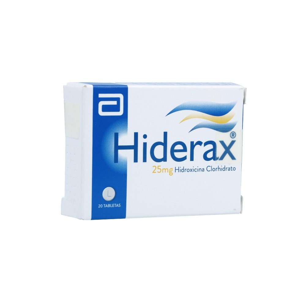 Hiderax 25Mg Caja X 20 Tabletas | Los expertos en ahorro Cruz Verde ...