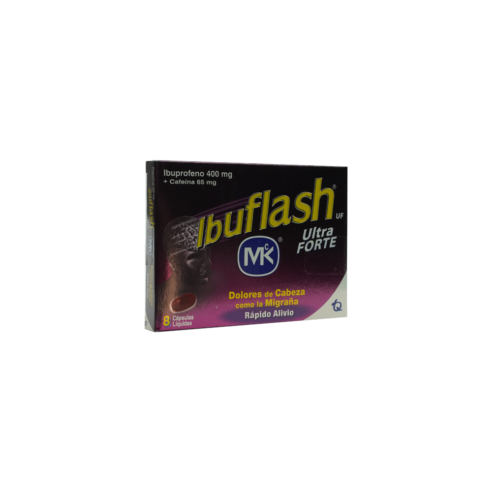 Ibuflash Ultra Forte (65+400 ) Mg Capsulas Blandas Caja X 8 | Los ...