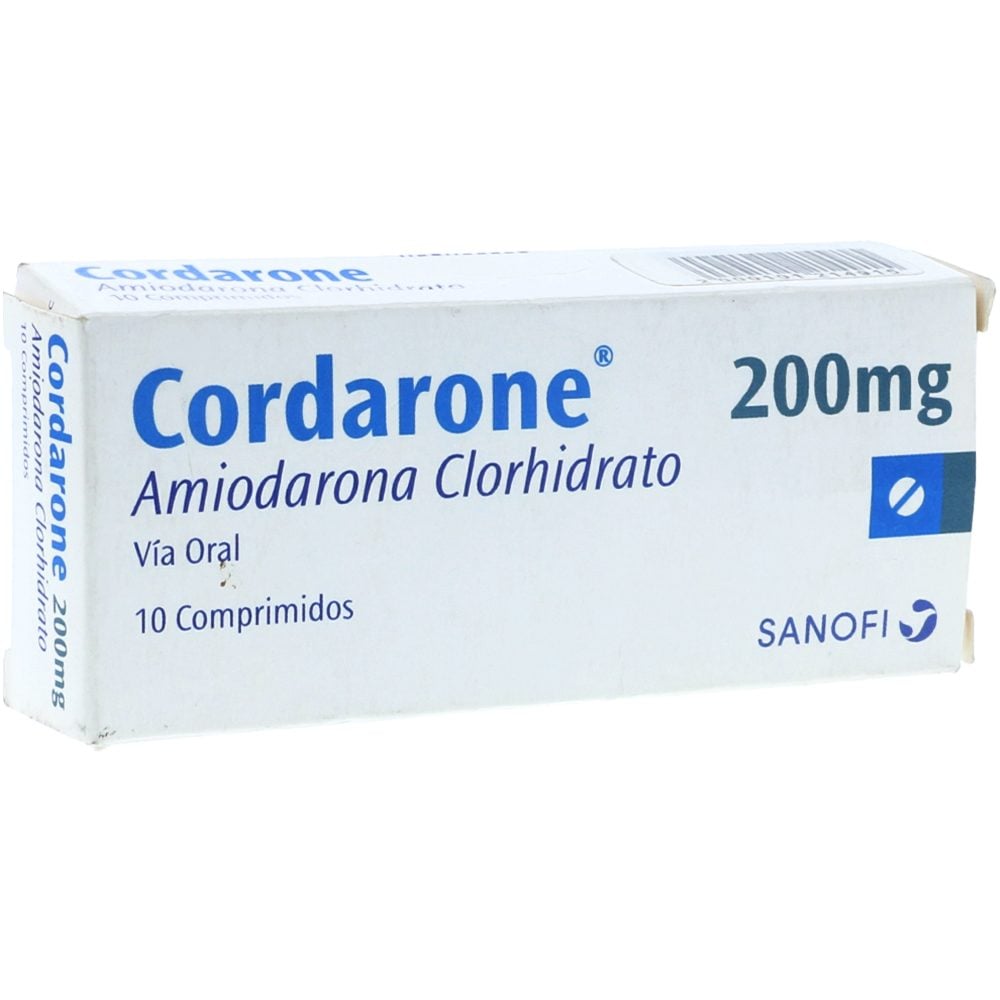 Cordarone 200Mg Caja X 10 Tabletas