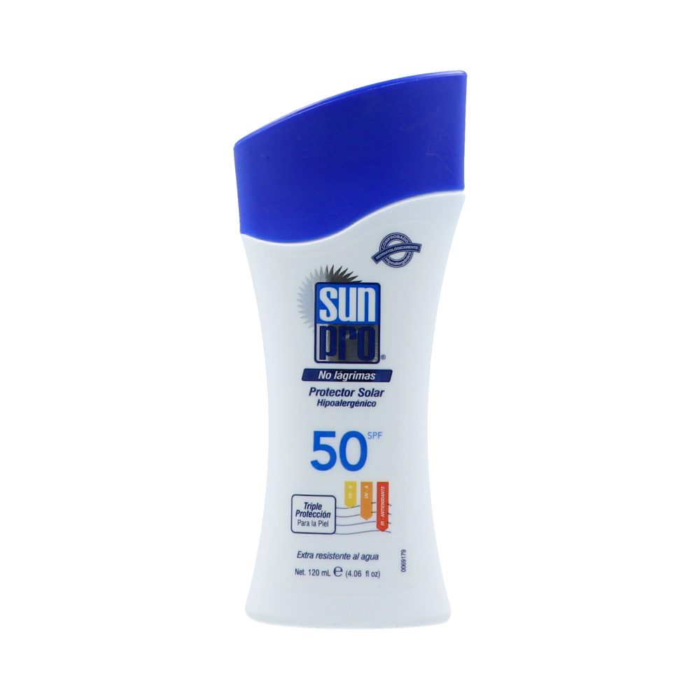 Protector Soluciónar Facial Emulsion Sunpro Frasco X 120mL Spf 50 ...