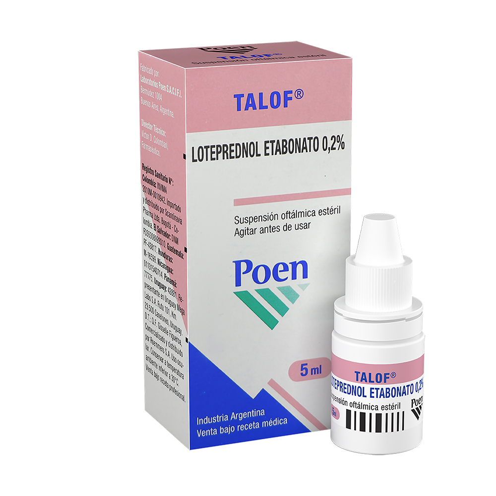 Talof 0.2% Suspensión Oftalmologica Frasco X 5mL