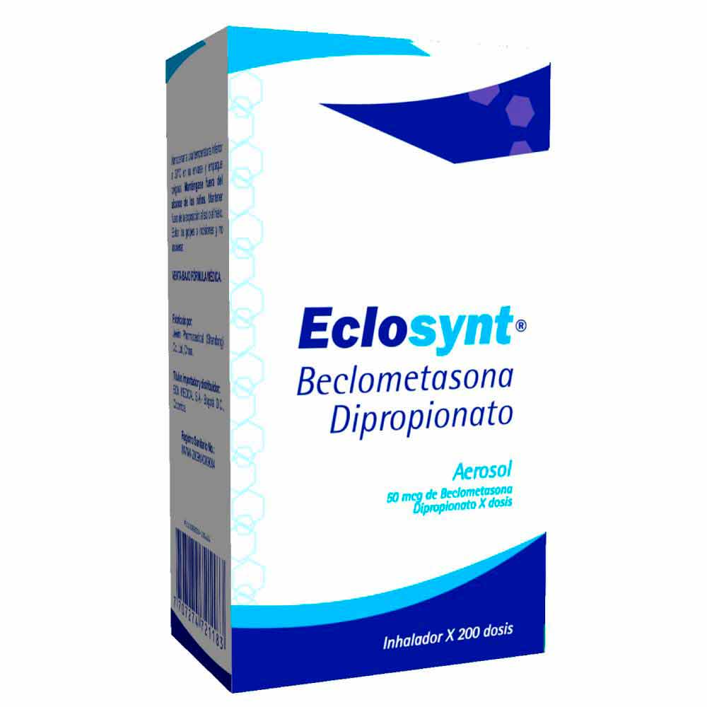 Eclosynt 50Mcg/Dosis Aerosol Frasco X 200Dosis