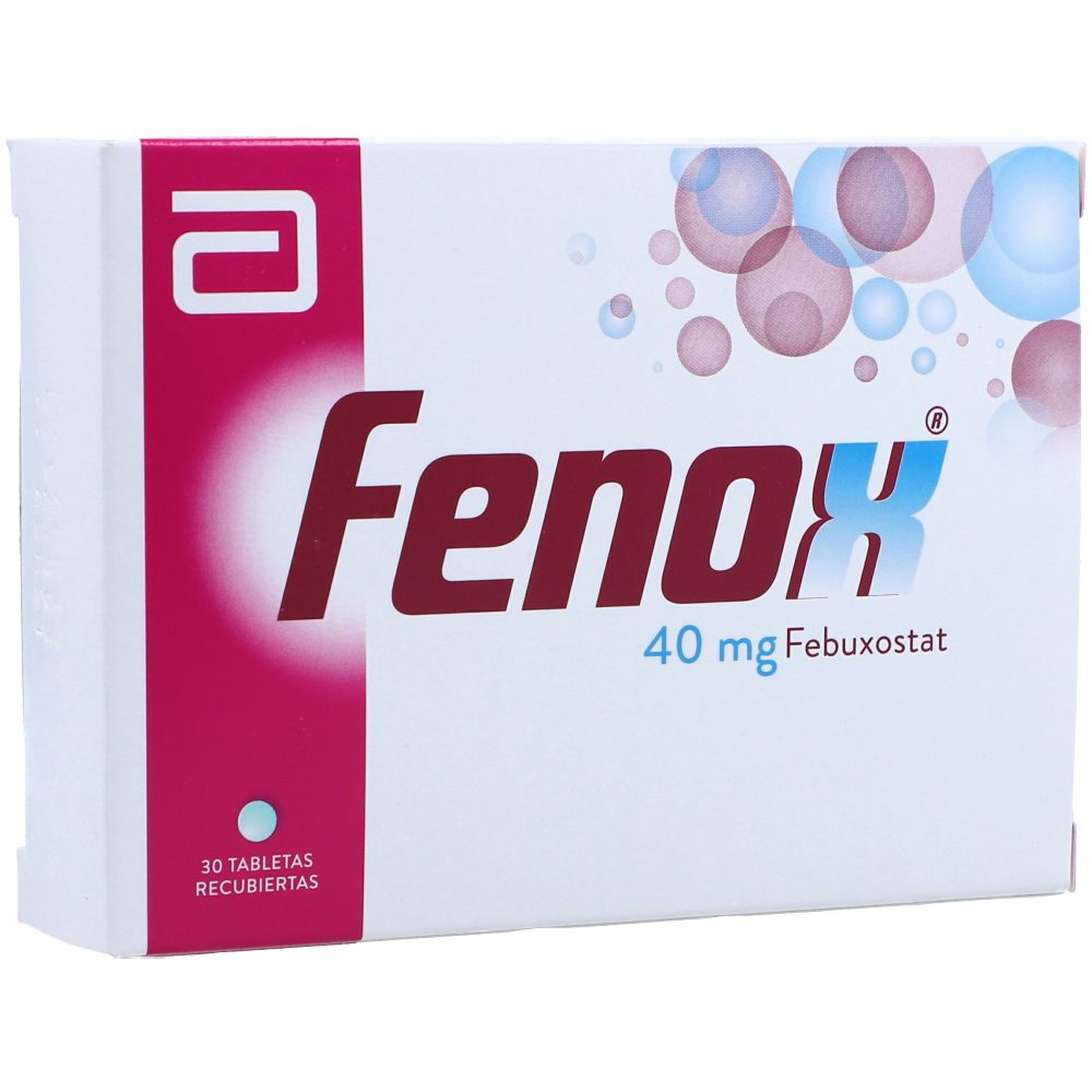 Fenox 40Mg Caja X 30 Tabletas Recubiertas | Los expertos en ahorro Cruz ...