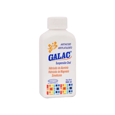 Galac (200+200+20)Mg/5Ml(4+4+0.4)% Susp Oral Frasco X 360Ml | Cruz Verde