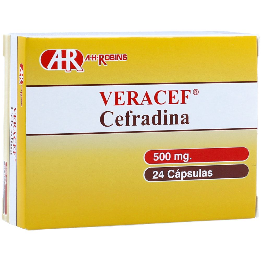 Veracef 500Mg Caja X 24 Cápsulas | Los expertos en ahorro Cruz Verde ...