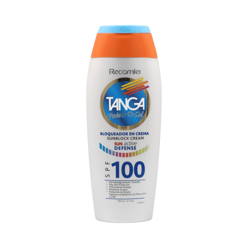 Bloqueador En Crema Sun Active Defense Spf 100 Frasco X 150 mL | Los ...