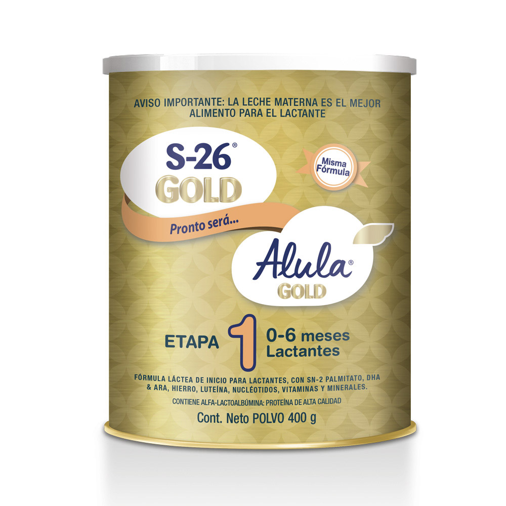 Formula Alula Gold S-26 x 400 gr | Los expertos en ahorro Cruz Verde ...