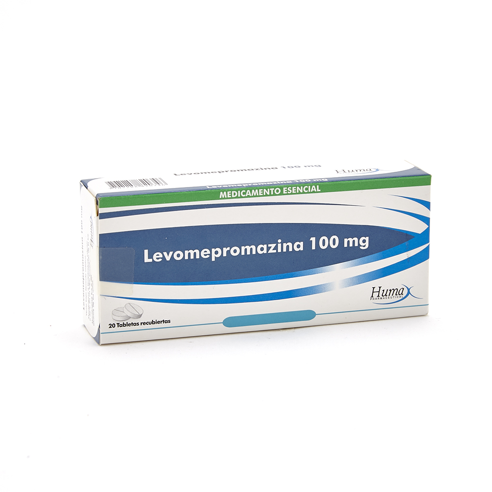 Levomepromazina 100Mg Tableta Recubierta Humax Caja X 20 | Cruz Verde