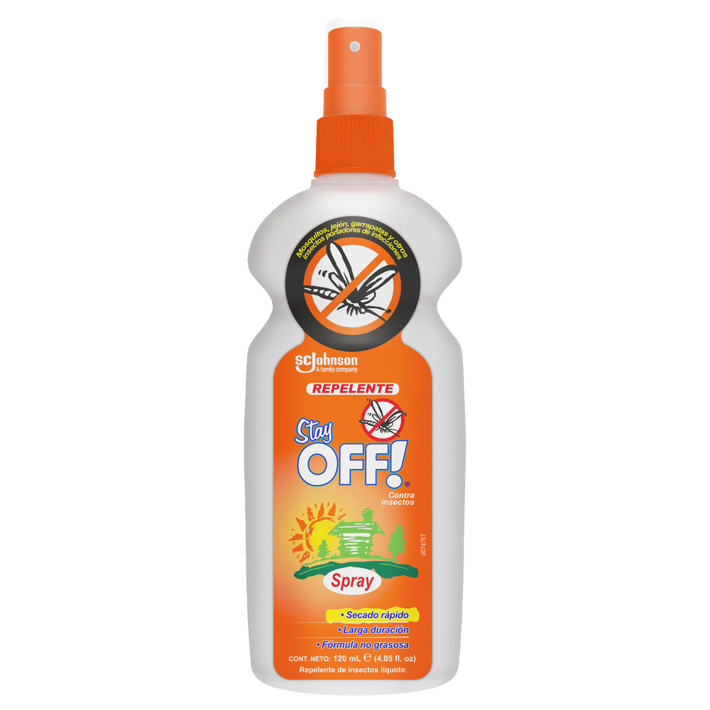 Repelente Spray Stay Off Frasco X 120 mL | Los expertos en ahorro Cruz ...