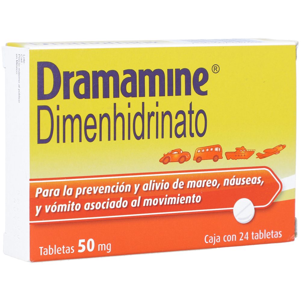 Dramamine Tabletas Caja X 24 | Los expertos en ahorro Cruz Verde Colombia