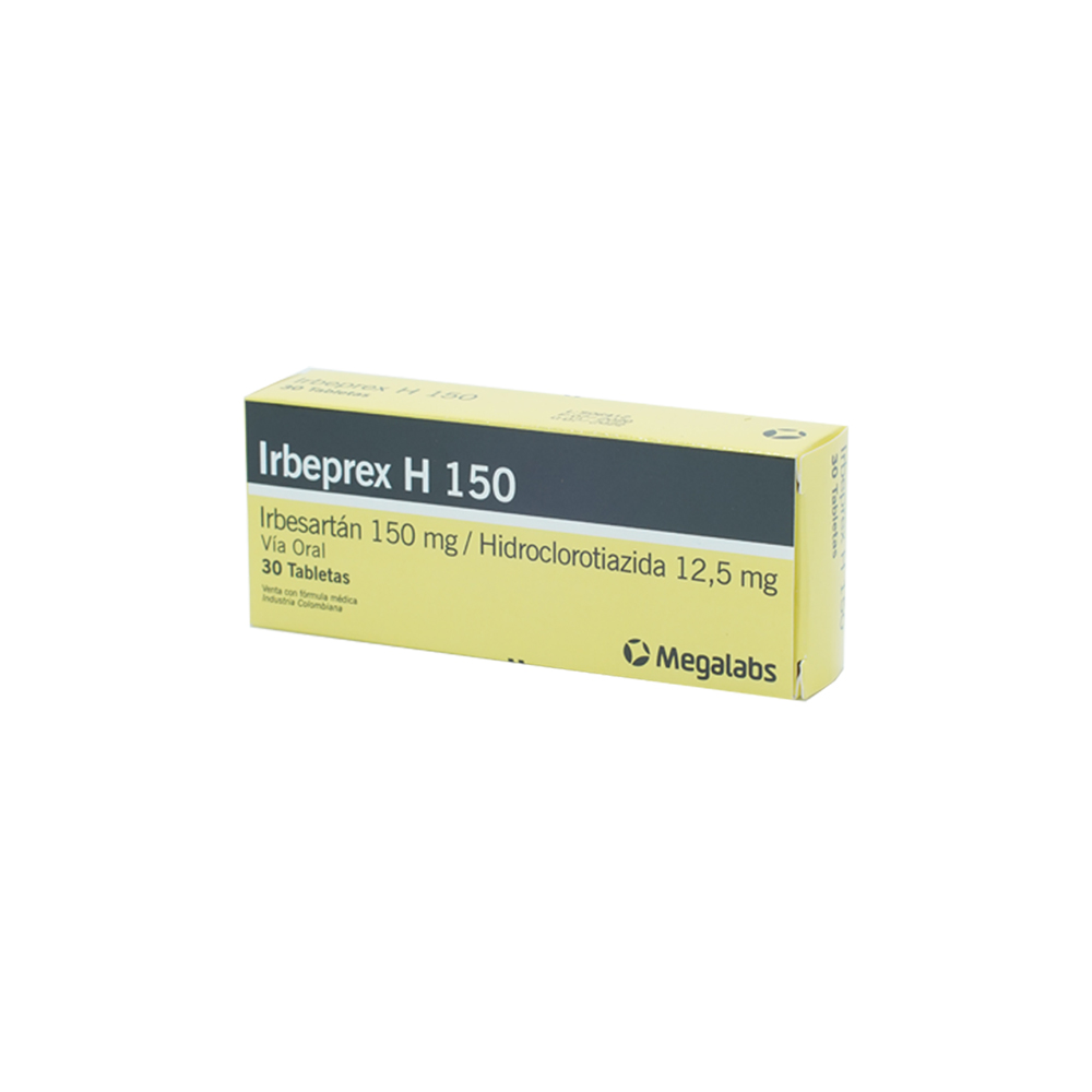 Irbeprex H (12.5+150)Mg Tableta Caja X 30 | Los expertos en ahorro Cruz ...