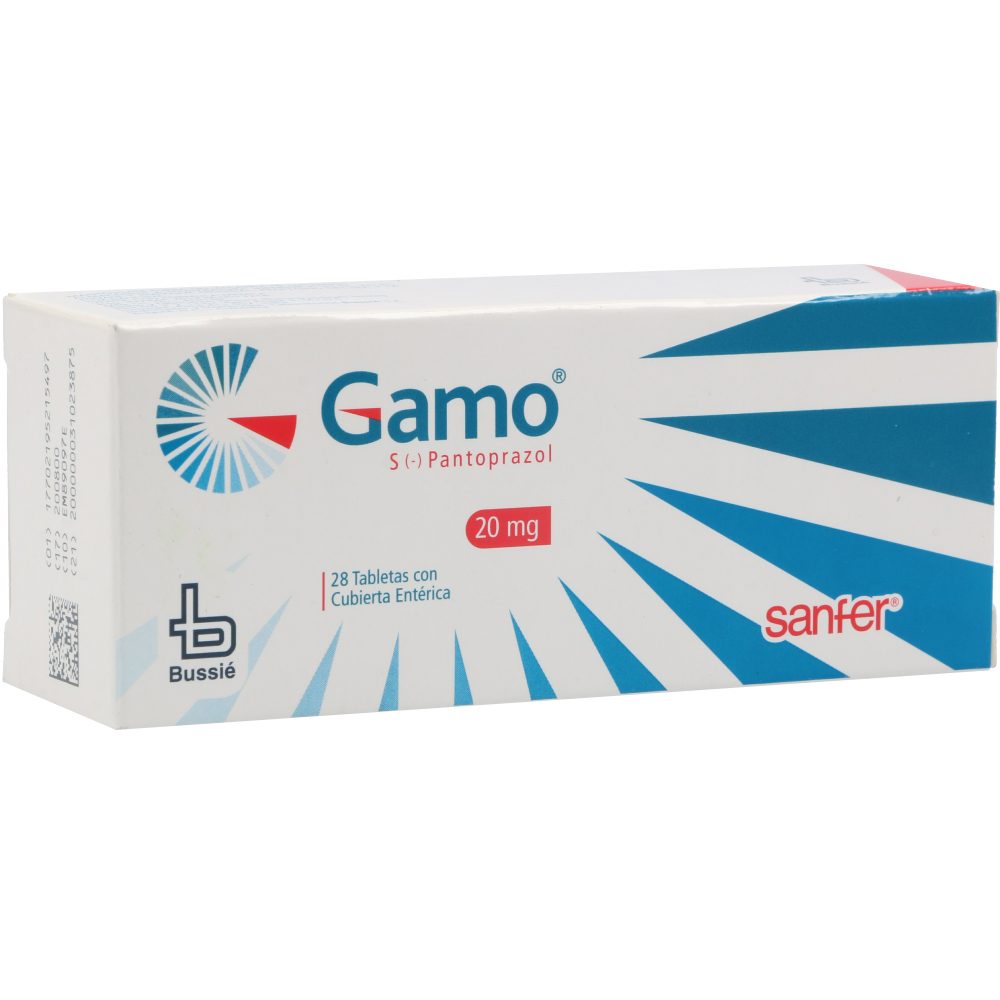 Gamo Tabletas con Cubierta Entérica 20Mg Caja X 28 | Los expertos en ...