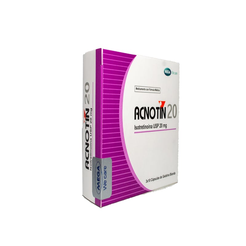 Acnotin 20Mg Capsula Blanda Caja X 30 | Cruz Verde