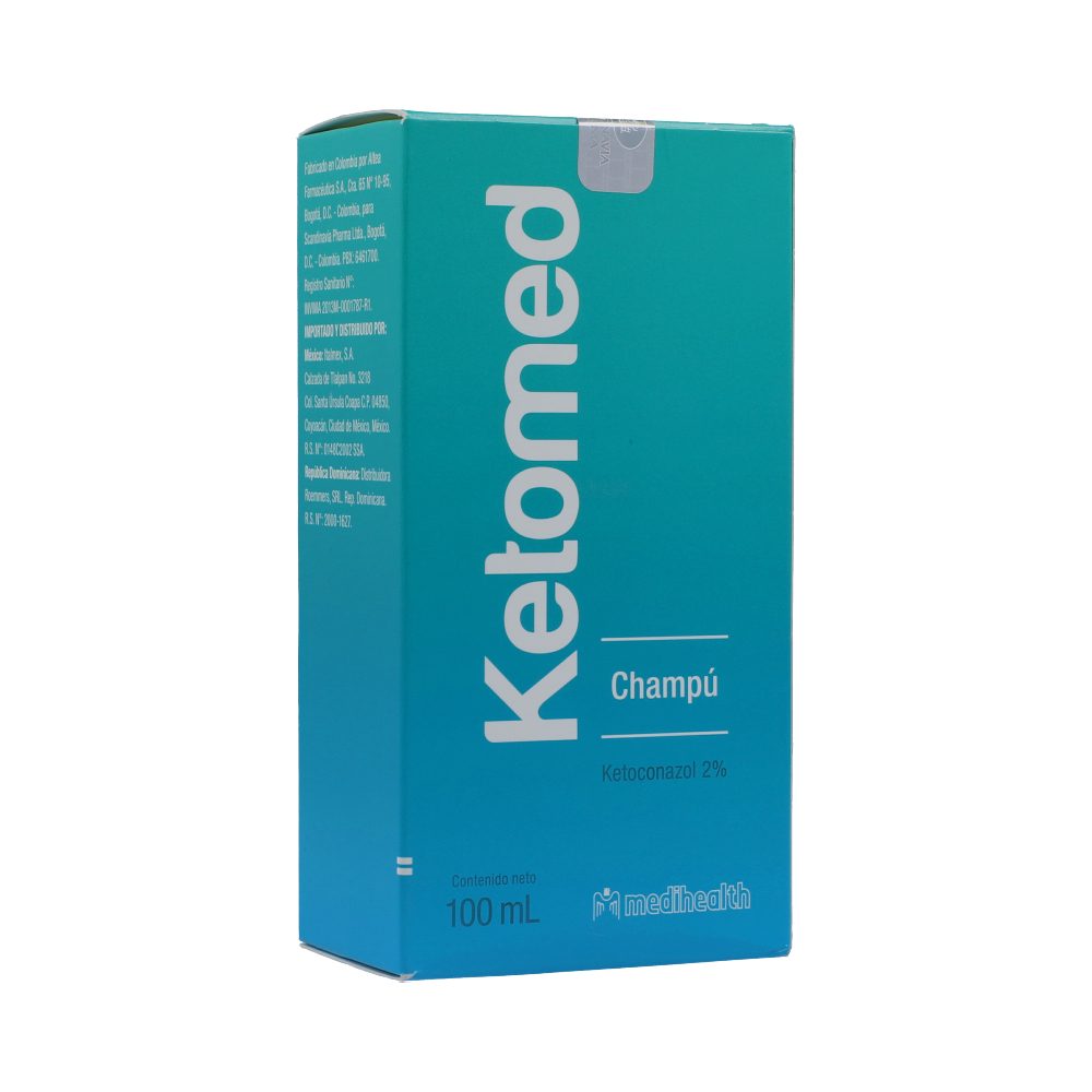 Ketomed Champú Frasco X 100 mL | Los expertos en ahorro Cruz Verde Colombia
