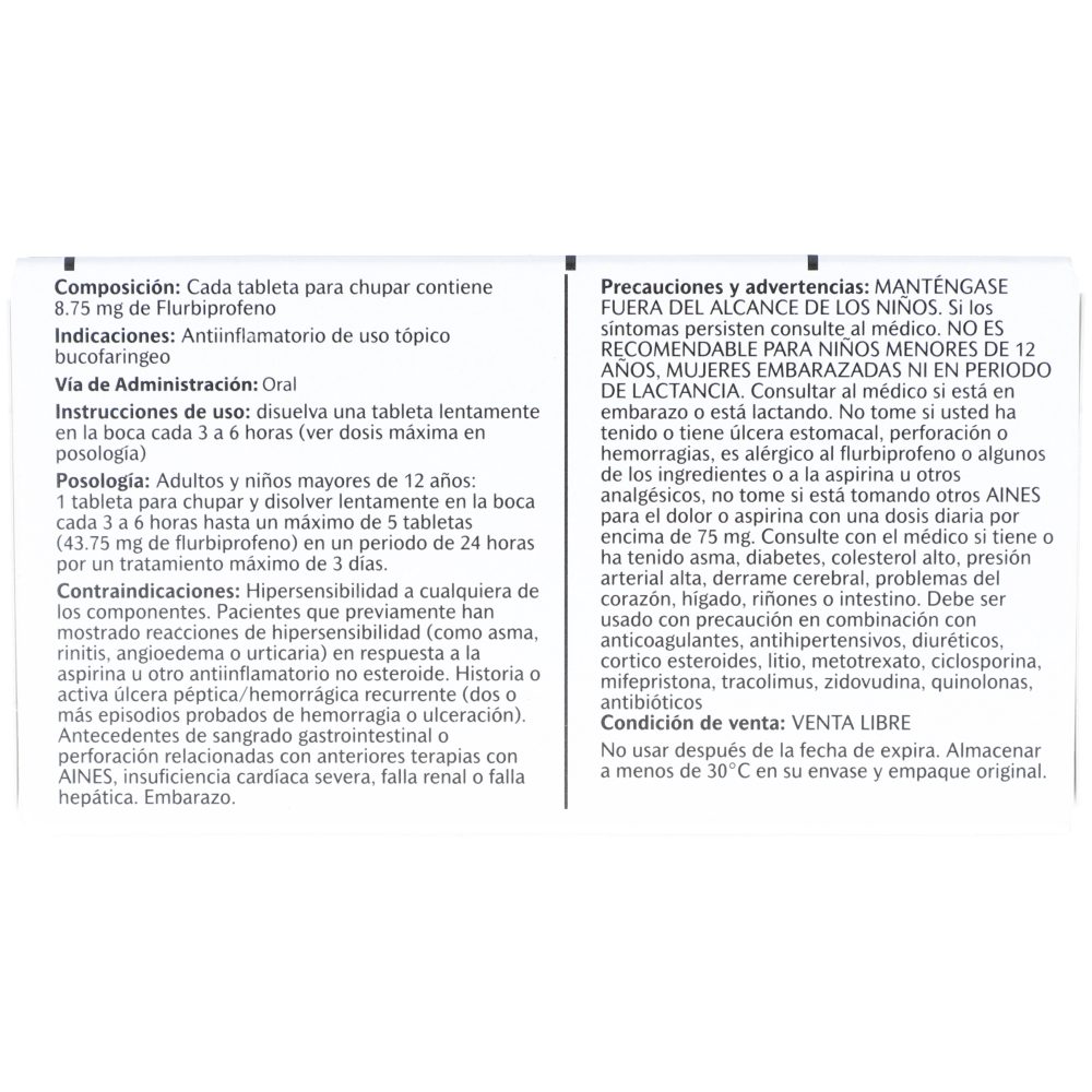 Strepsils Intensive 8.75Mg Caja X 16 Tabletas Masticables | Los ...
