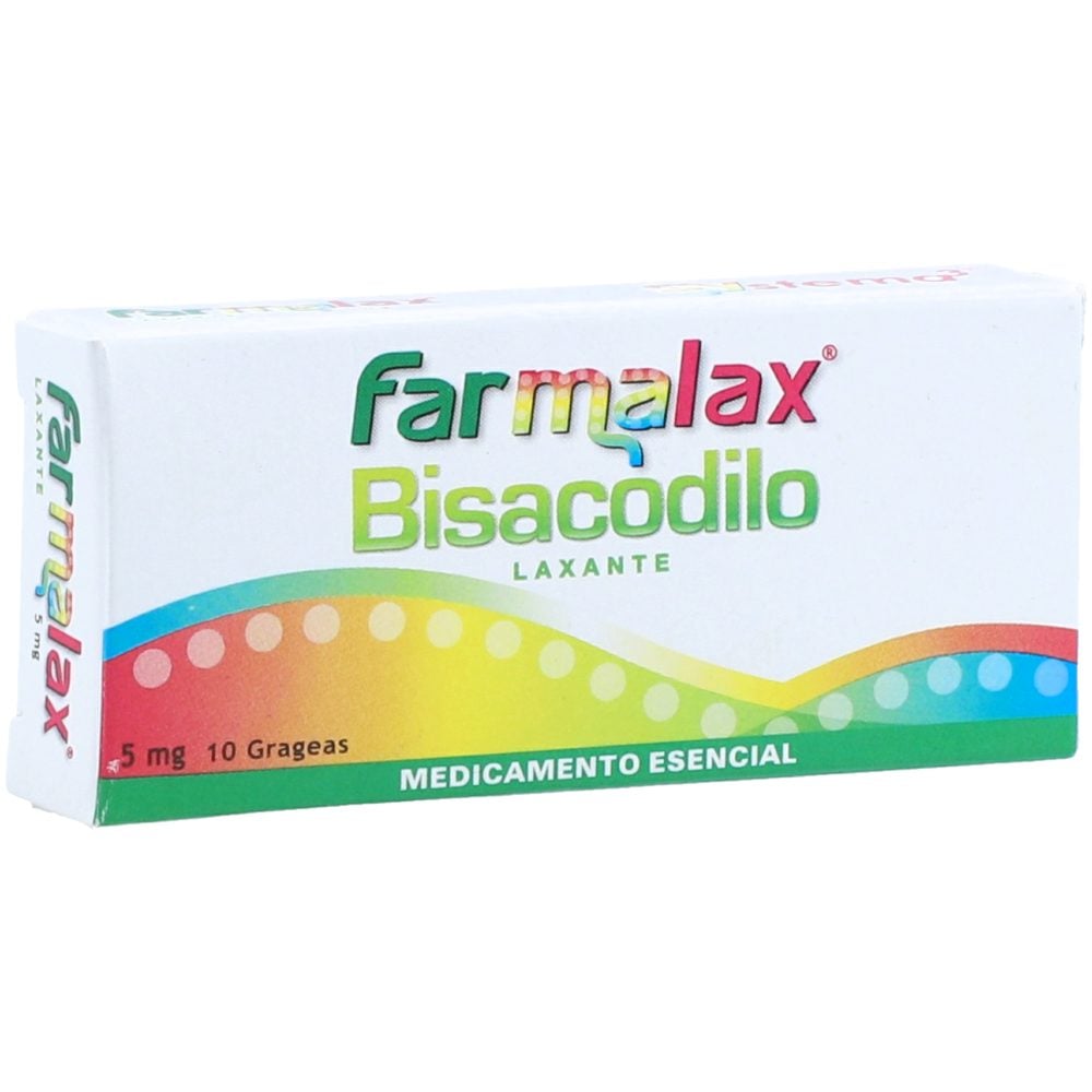 Farmalax 5 Mg Tableta Libliración Retardada Caja X 10