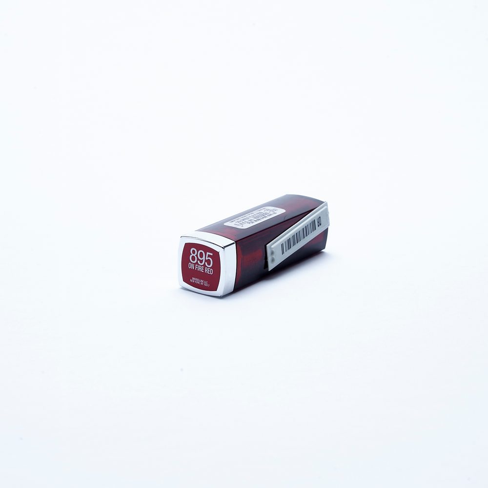 Labial Color Sens Vivids Maybelline On Fire Red Unidad X 4,2Gr | Los ...