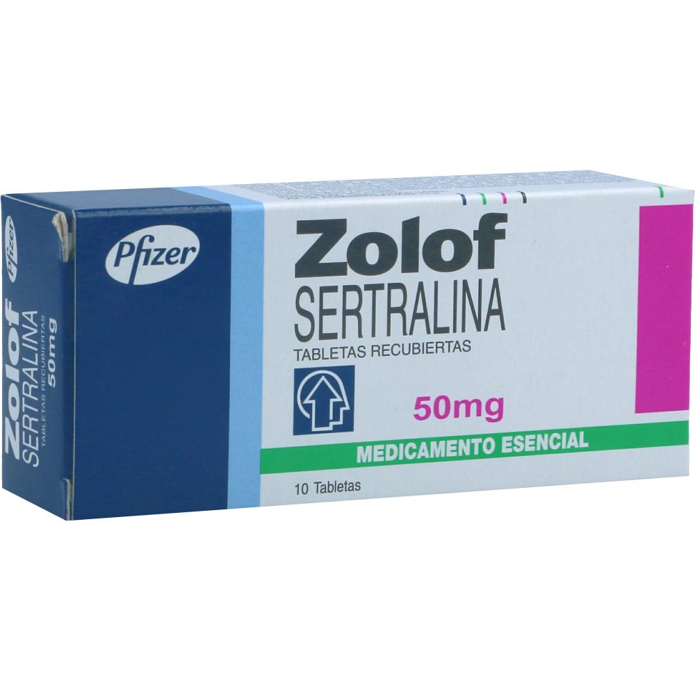 Zolof 50Mg Caja X 10 Tabletas | Cruz Verde
