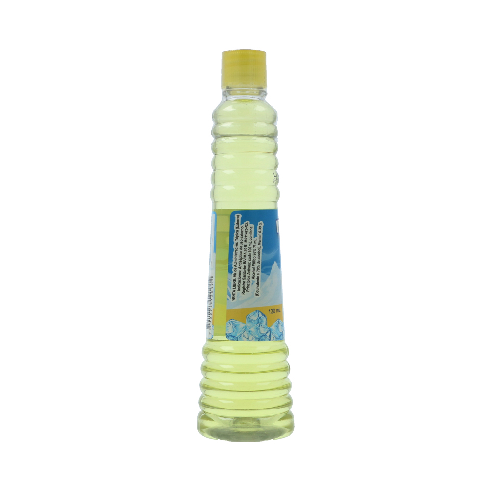 Menticol Amarillo 96%+0.39Gr Solución Tópica Frasco X 130 mL | Los ...